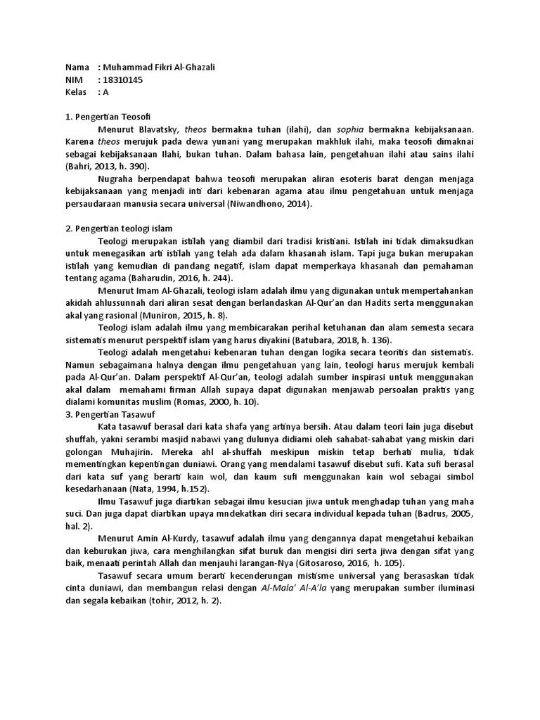 Muhammad Fikri Al | PDF