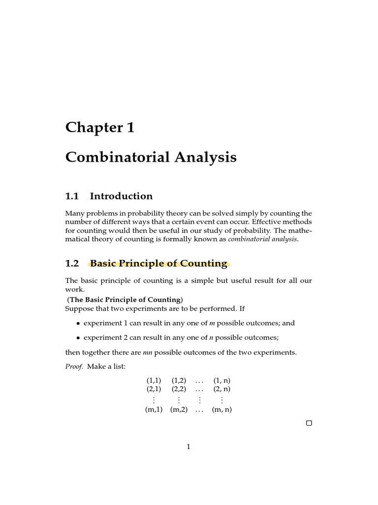 Math 2421 Probability Textbook | PDF | Probability | Mathematics