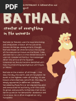 Bathala in Philippine Mythology. | PDF