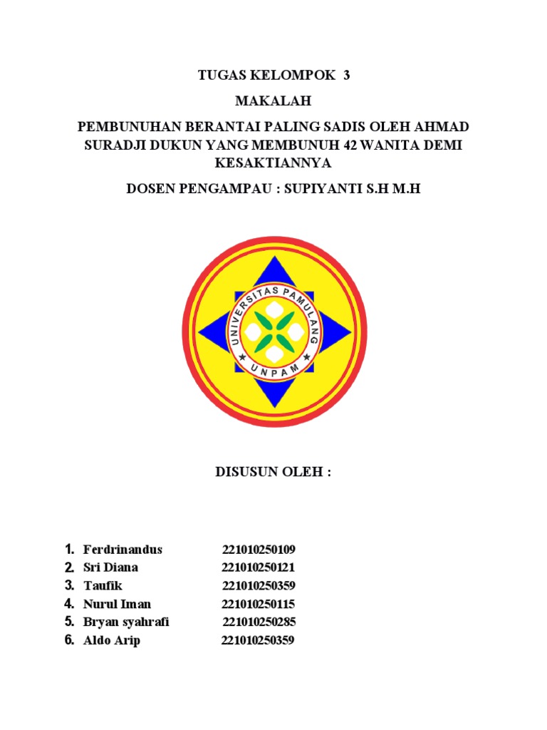 Logika Hukum Tentang Pembunuhan Berantai Pdf 