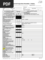Pre-Inspection Checklist For Blasting | PDF