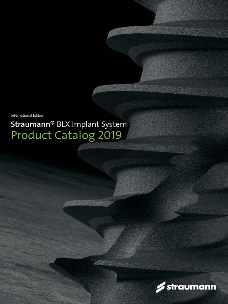 Strauman BLX Product Catalog - 450.012-A-En - Low | PDF | Dental ...