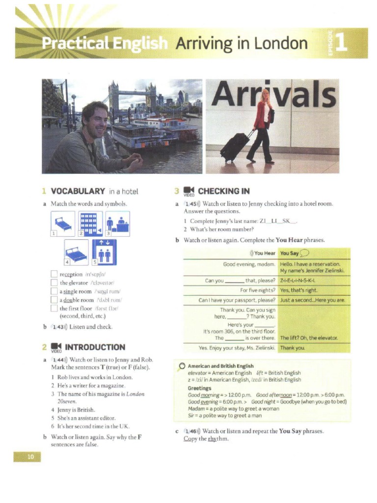 Practical English - Level Elementary | PDF