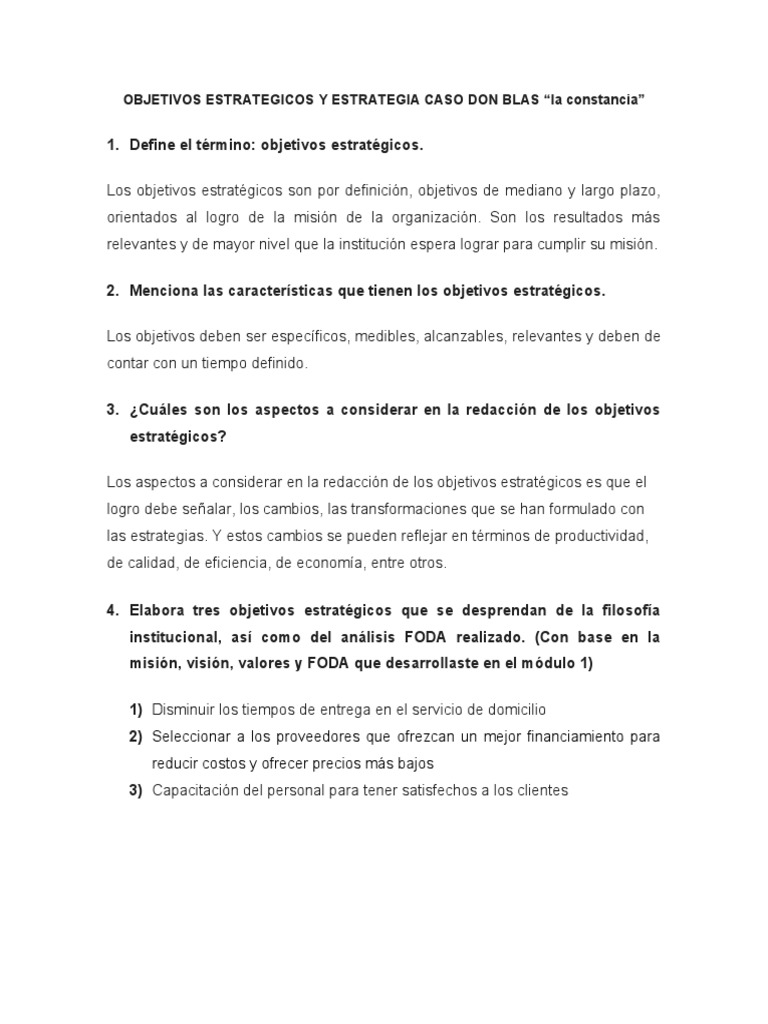 Caso Don Blas 2 | PDF | Negocios