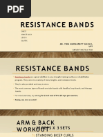 Upper Body Thera Band Exercise Program - Basic | PDF | Elbow | Arm