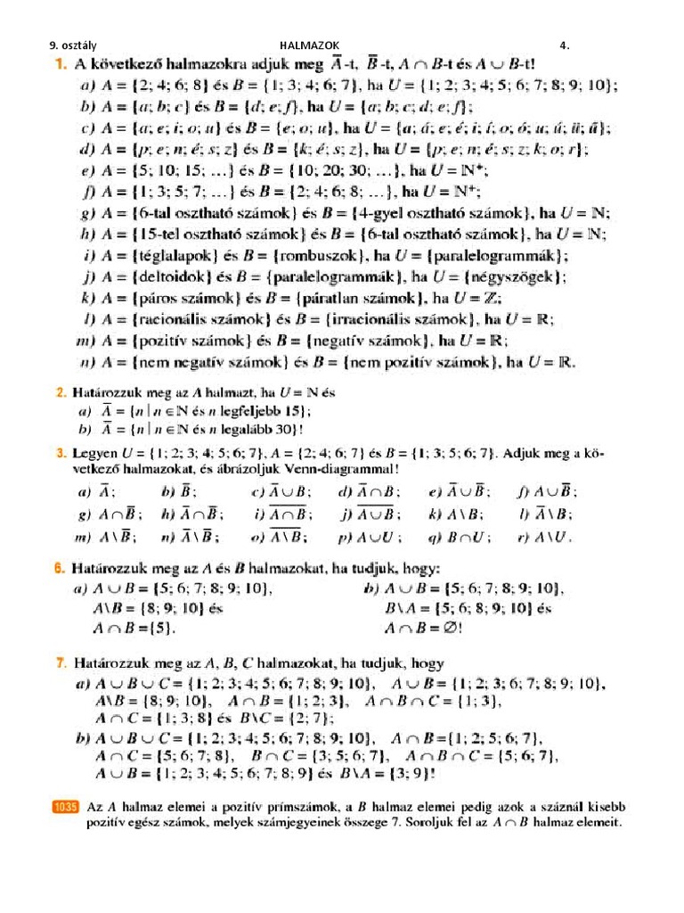 09-04 Halmazok 2 | PDF