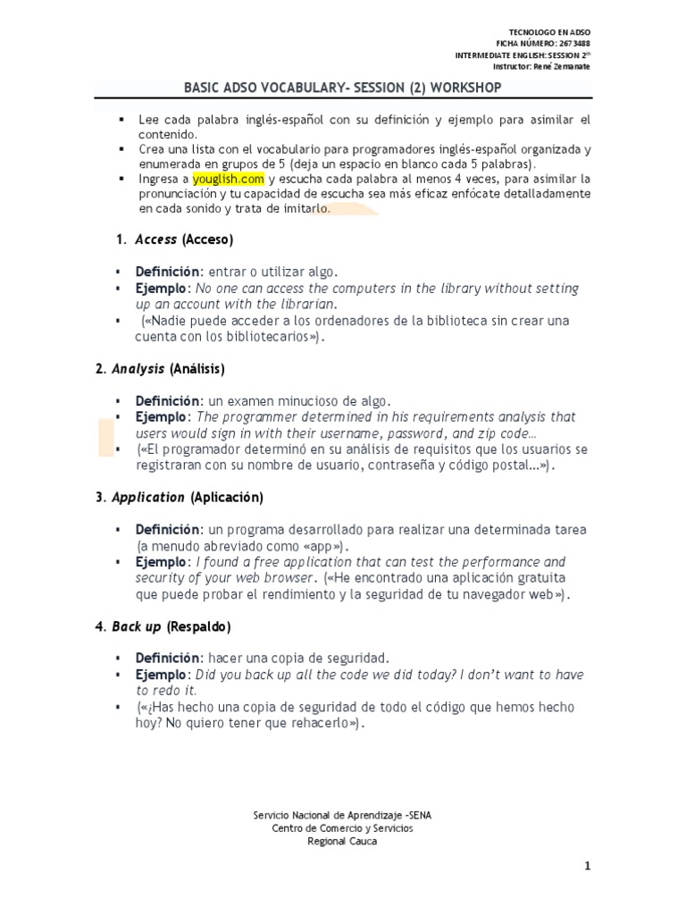 Adso Workshop-Session 2 | PDF | Software de la aplicacion | Software