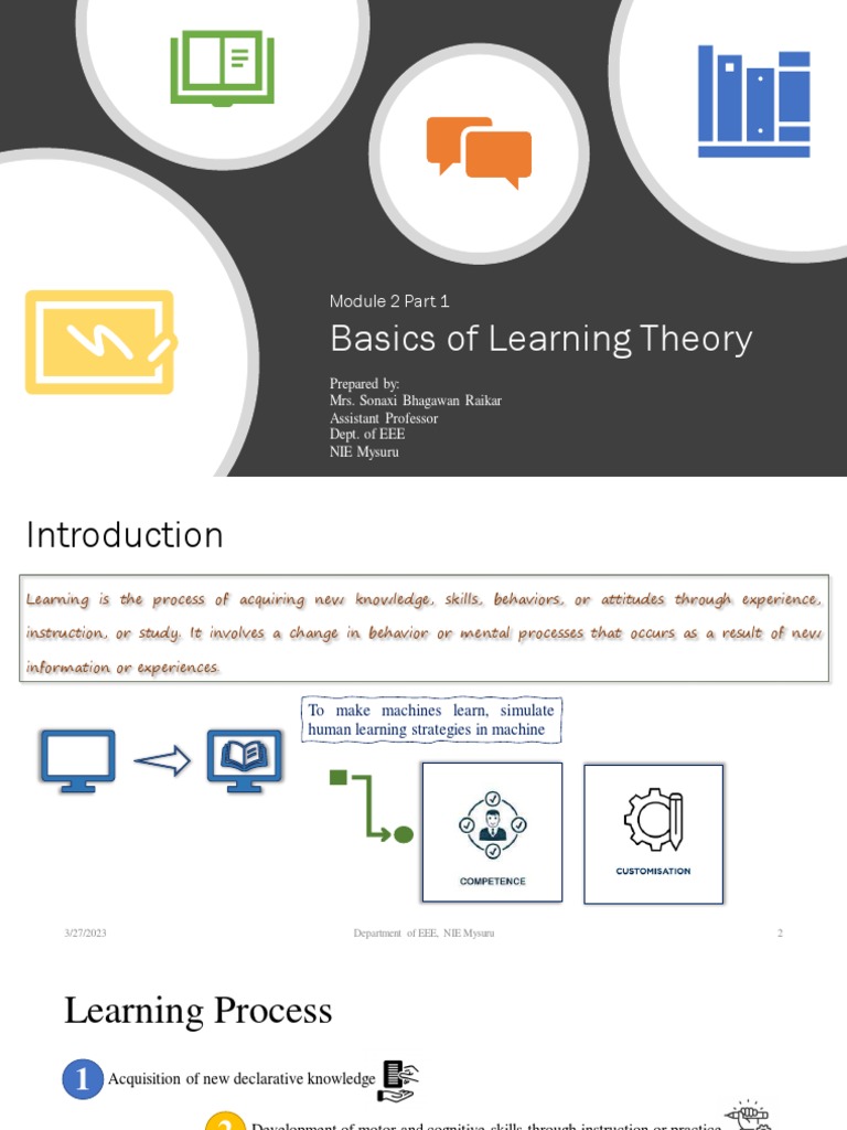 Basics of Learning Theory (2) | PDF | Machine Learning | Statistics