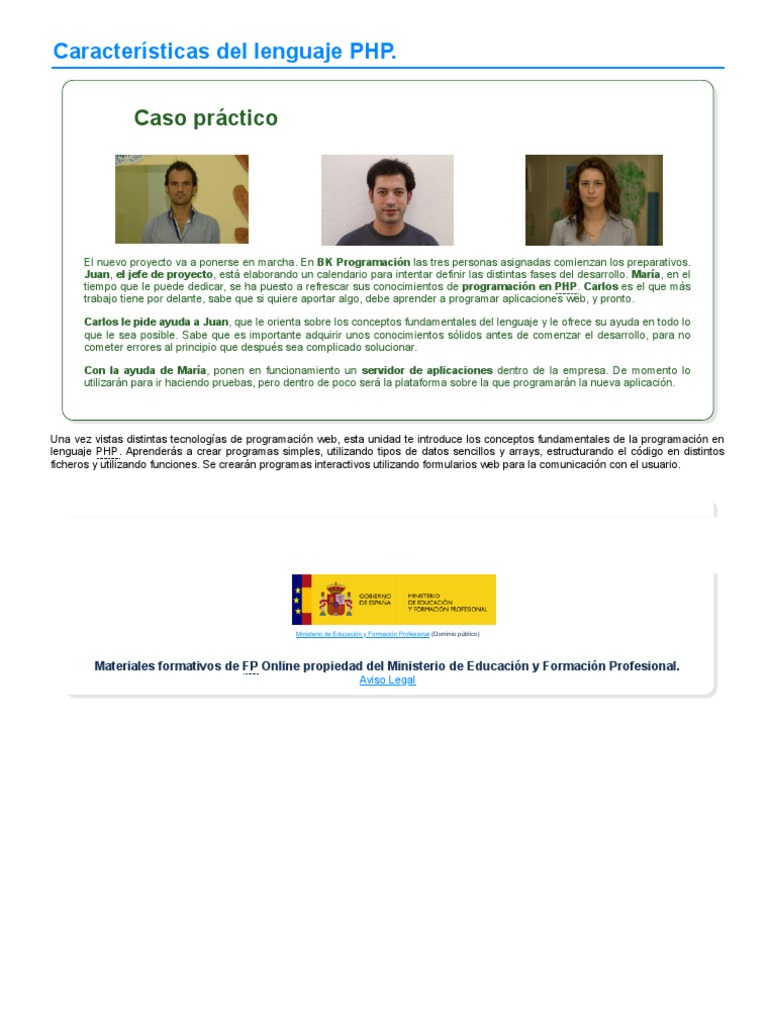 Introducción a PHP: Fundamentos y Práctica | PDF | Lenguaje de programación | Redes