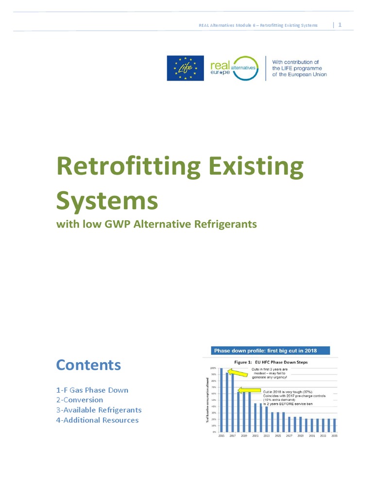 Module6-Retrofitting_2017-Final | PDF | Engineering Thermodynamics | Gases