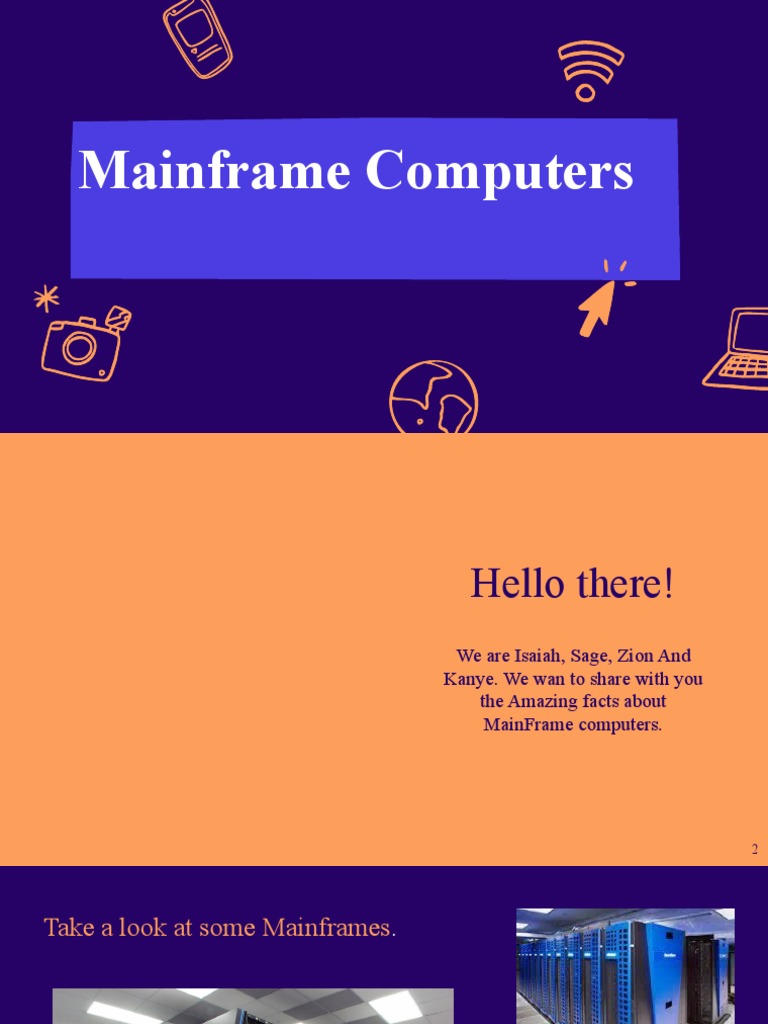 Purple and Orange Fun Doodles and Blobs Cute Social Media Creative ...