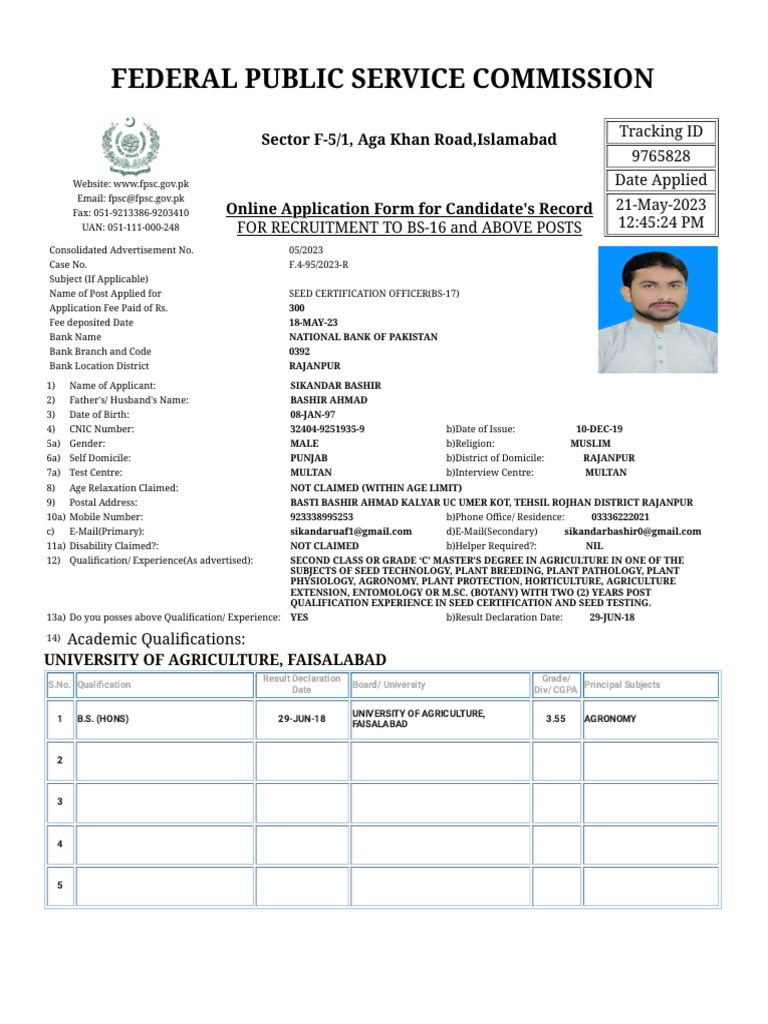 Seed Certification Officer | PDF