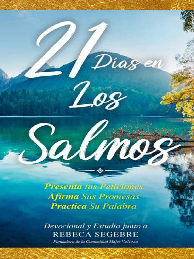 8133 - 21 Dias en Los Salmos | PDF | Salmos | Oración