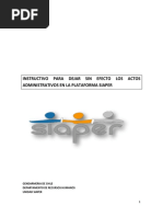 Guia Rapida Plataforma Servicios INDAABIN | PDF | Software | Informática