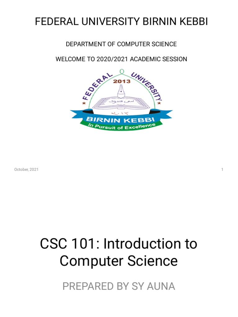 Computer Science Course Overview 2020/2021 | PDF | Computer Data ...