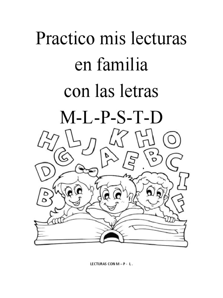 Lecturas y actividades con M, P, L, S, T, D | PDF | Cocinando ...