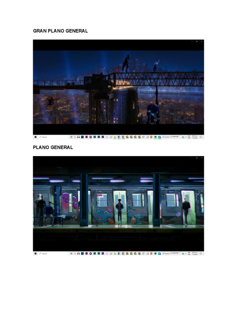 Planos Spiderverse | PDF | Animación | Cómics