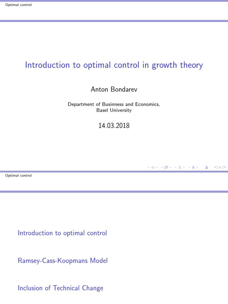 Lecture 3 Opt Control | PDF | Optimal Control | Mathematical Optimization Lecture 3 Opt Control | PDF | Optimal Control | Mathematical Optimization
