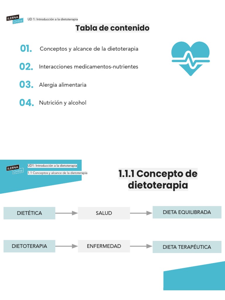 DIET C3 Dietoterapia UD1 | Descargar gratis PDF | Dietético | Dieta