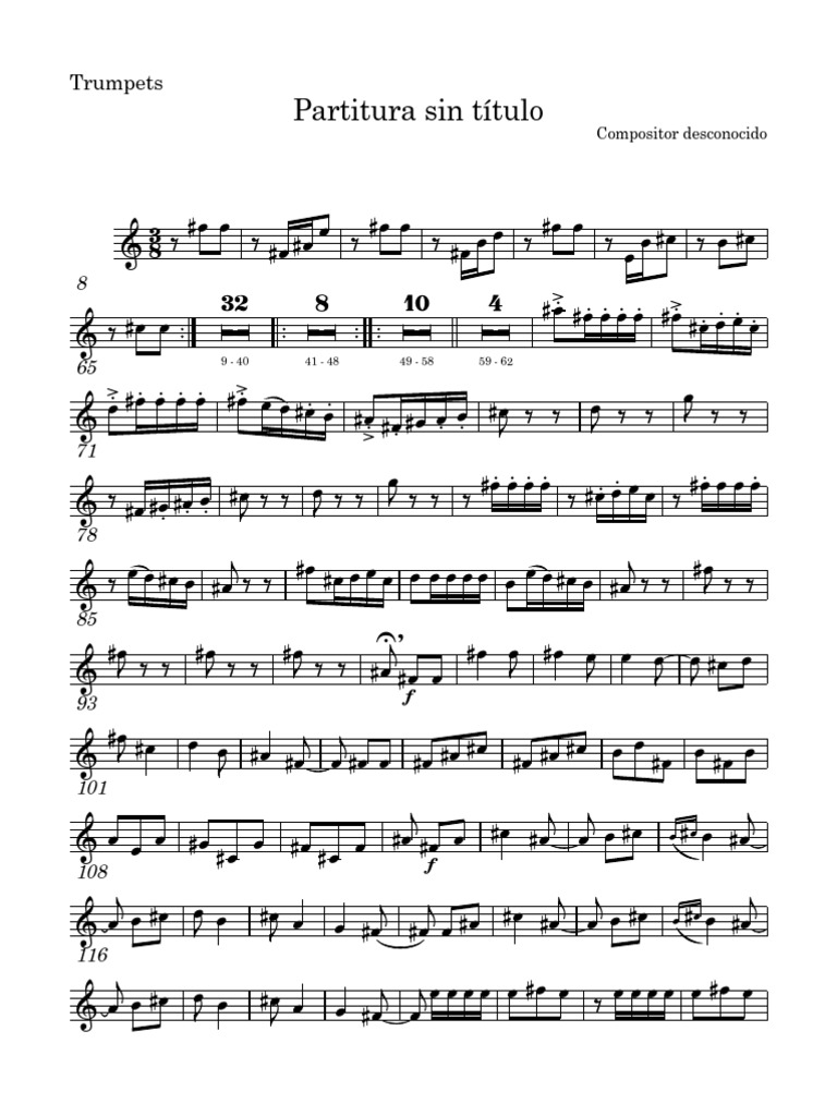 El Vito - Trompeta 1 | PDF