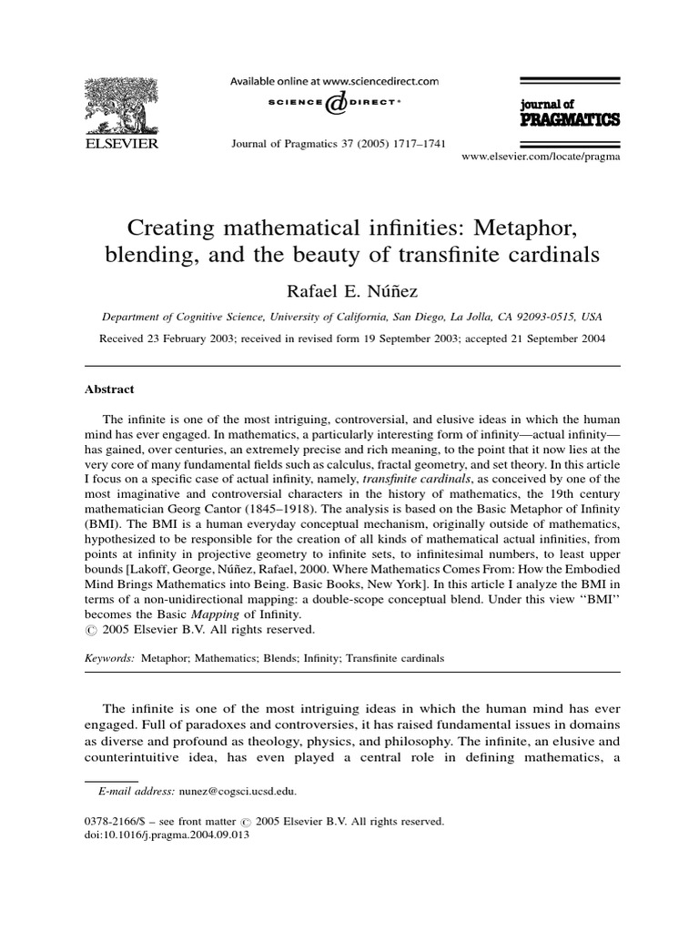 Understanding BMI in Transfinite Cardinals | PDF | Infinity | Set ...