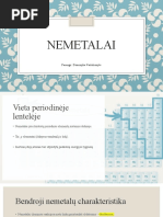 Periodine Elementu Lentele | PDF