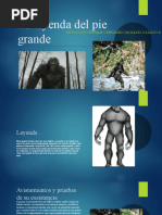 La Leyenda de Pie Grande o Bigfoot | PDF | Pie Grande