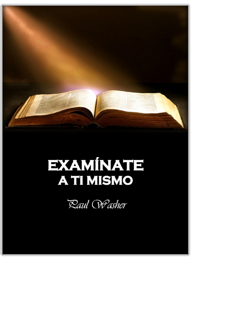 Examínate. A Ti Mismo Paul Washer PDF | PDF