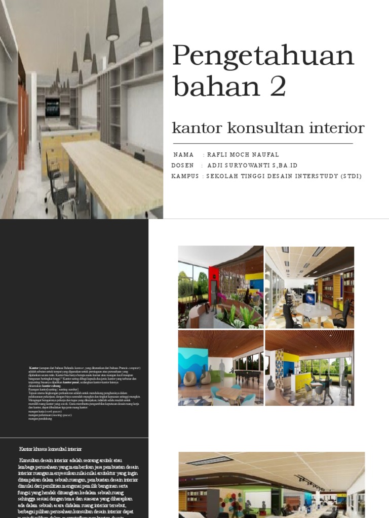 Pb2 Kantor Konsultan Interior RMN | PDF