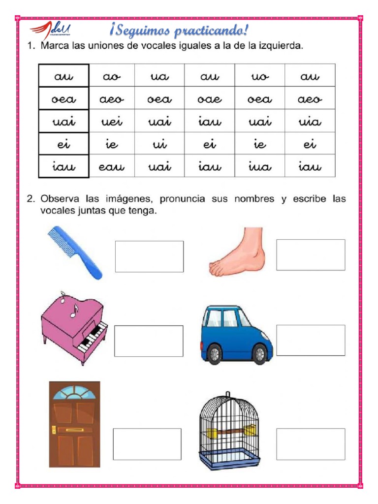 Escribimos Palabras - 1º Grado | PDF