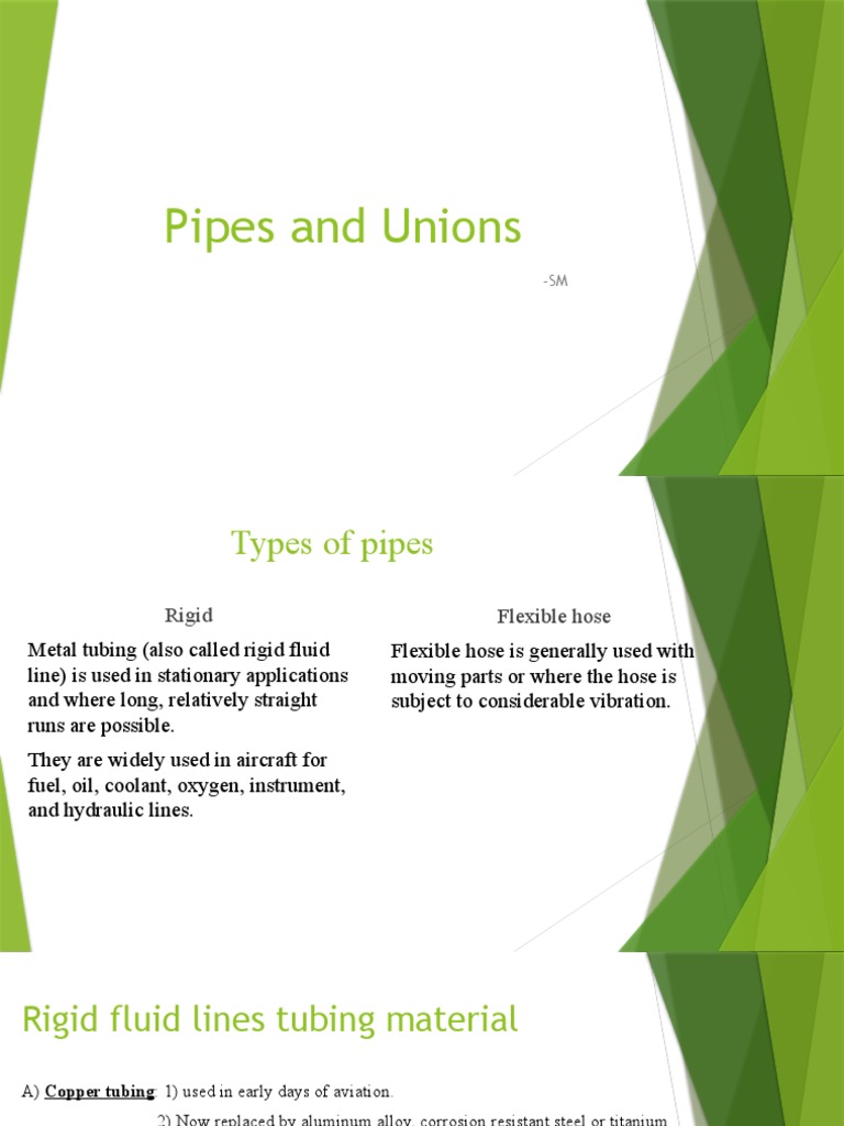 Pipes and Union | PDF | Pipe (Fluid Conveyance) | Titanium