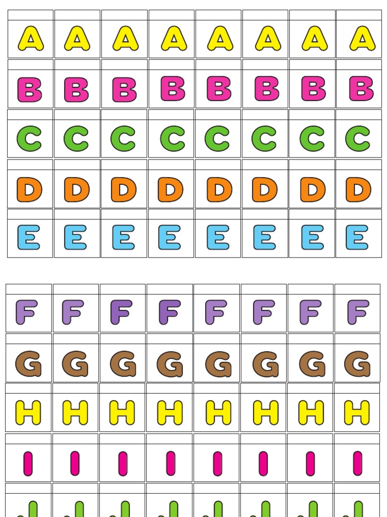 ABECEDARIO 34cm Digital | PDF