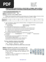 Epreuve SVT 5e - 3e Séquence | PDF | Environnement naturel