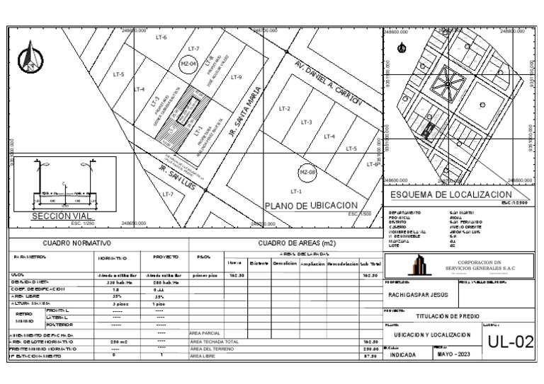 Plano Perimetrico - en A3 | PDF