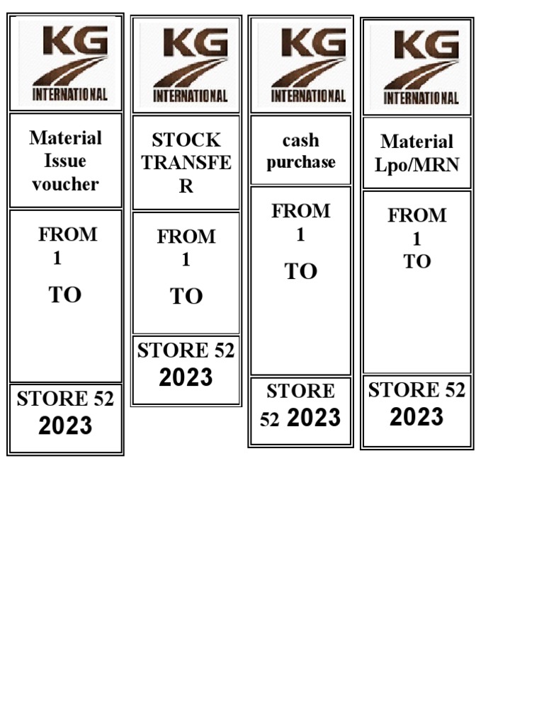 File Stickers KG | PDF