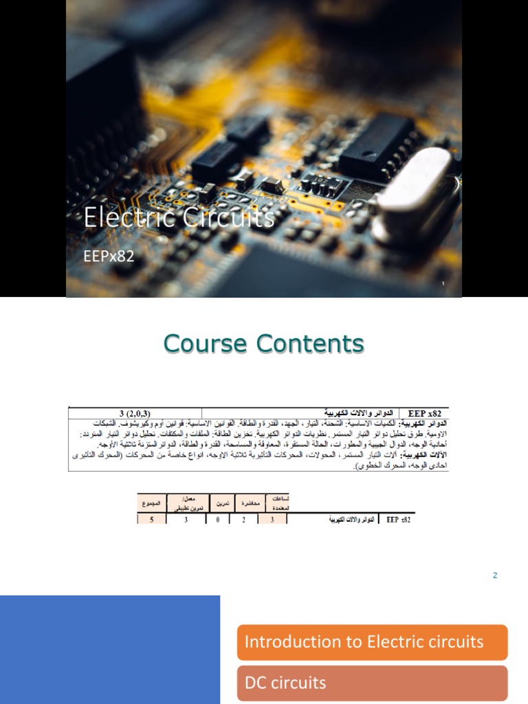 Lecture 1 - Mech | PDF | Electric Power | Electrical Network