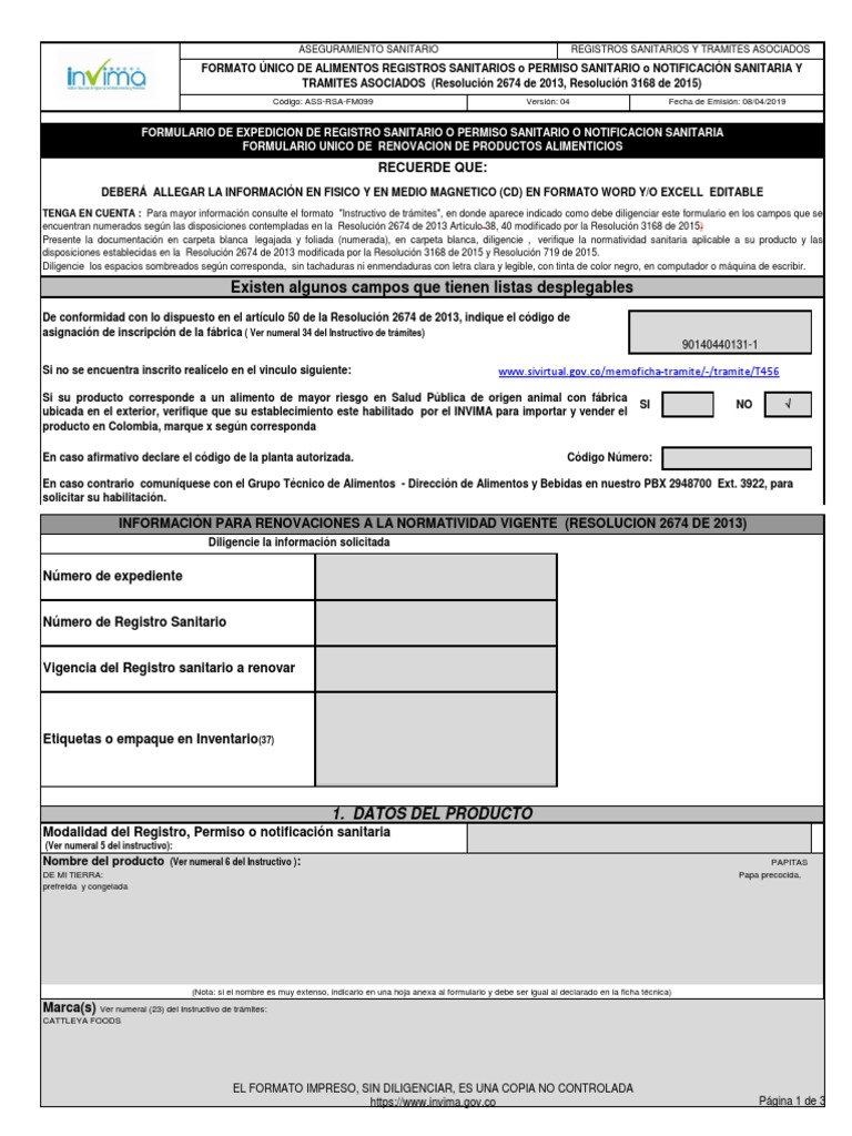 Solicitud RS | Descargar gratis PDF | Comida y bebida