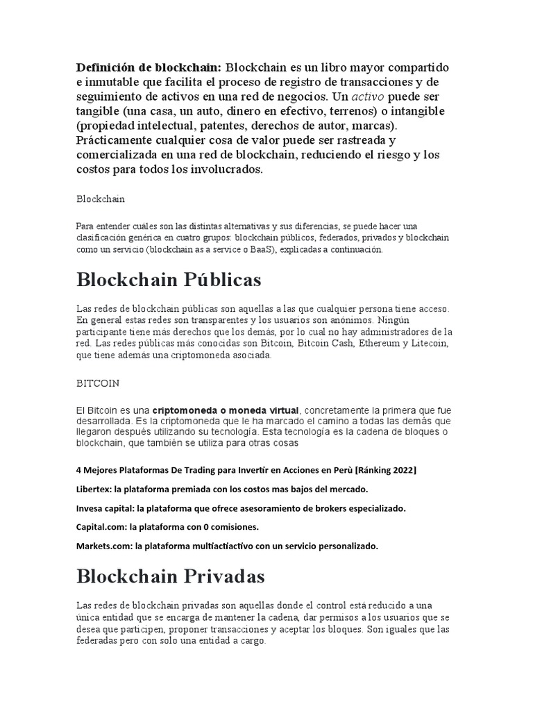 Exposicion Blockchain | PDF | Bitcoin | Criptomoneda