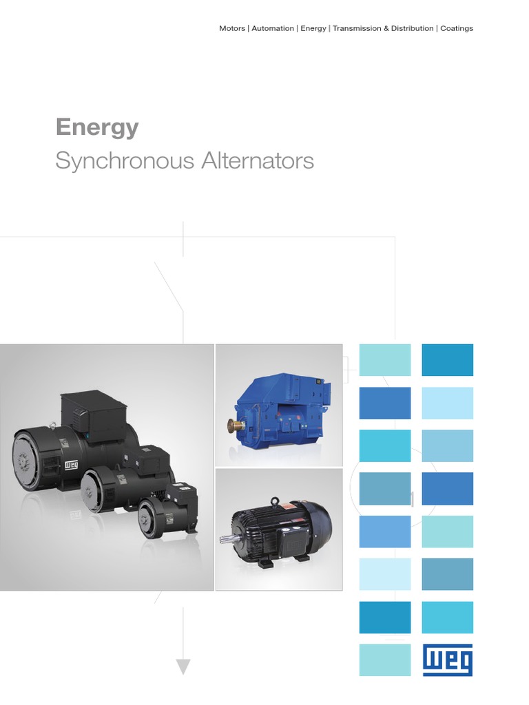 WEG Synchronous Alternators 50042082 Brochure English DC | PDF | Power ...