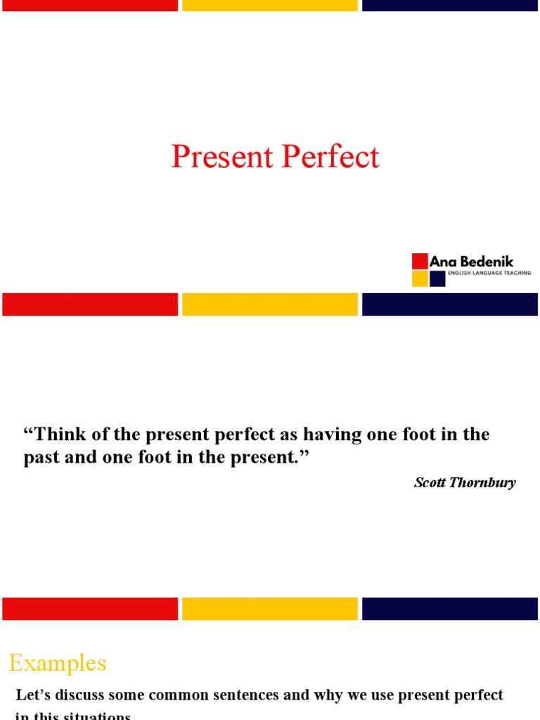 Present Perfect vs. Past Simple Guide | PDF