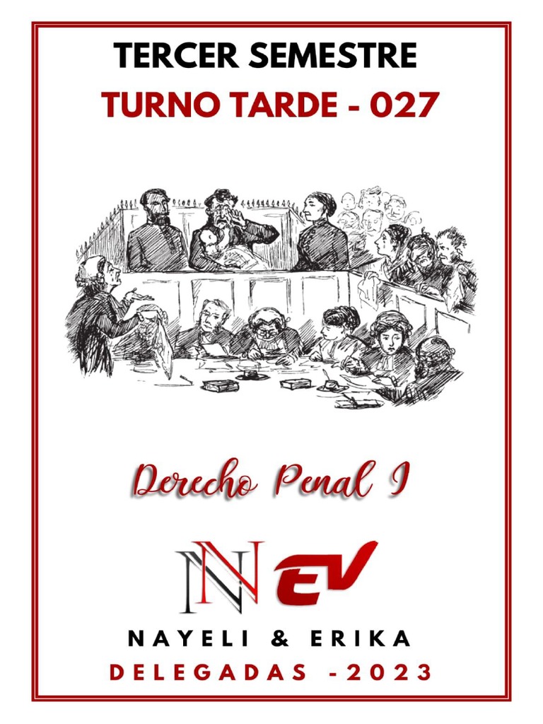 Derecho Penal I - Resumen - Nayeli & Erika | PDF | Derecho penal | Castigos