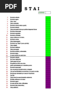 Staic Manual | PDF | Ansiedad | Validez (Estadísticas)