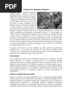 Guerra Civil de Guatemala | PDF | Guatemala