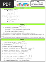 Math 2AC - Semestre 2 Devoir 1 Modèle 1 - AlloSchool | PDF ...