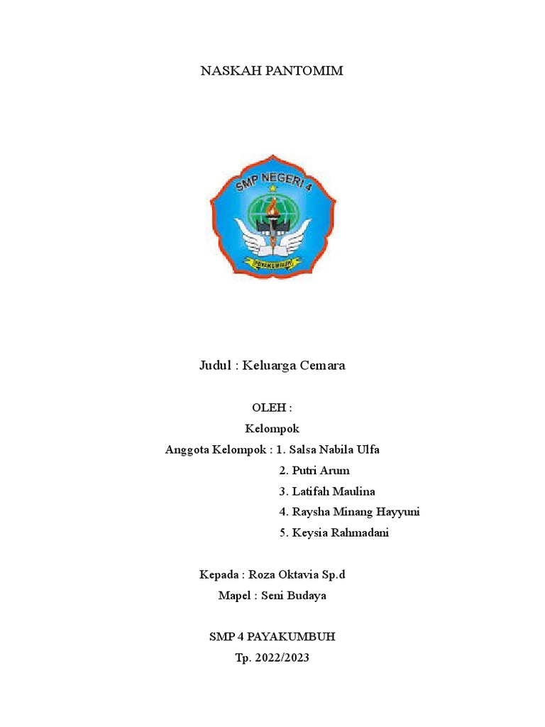 Naskah Pantomim | PDF