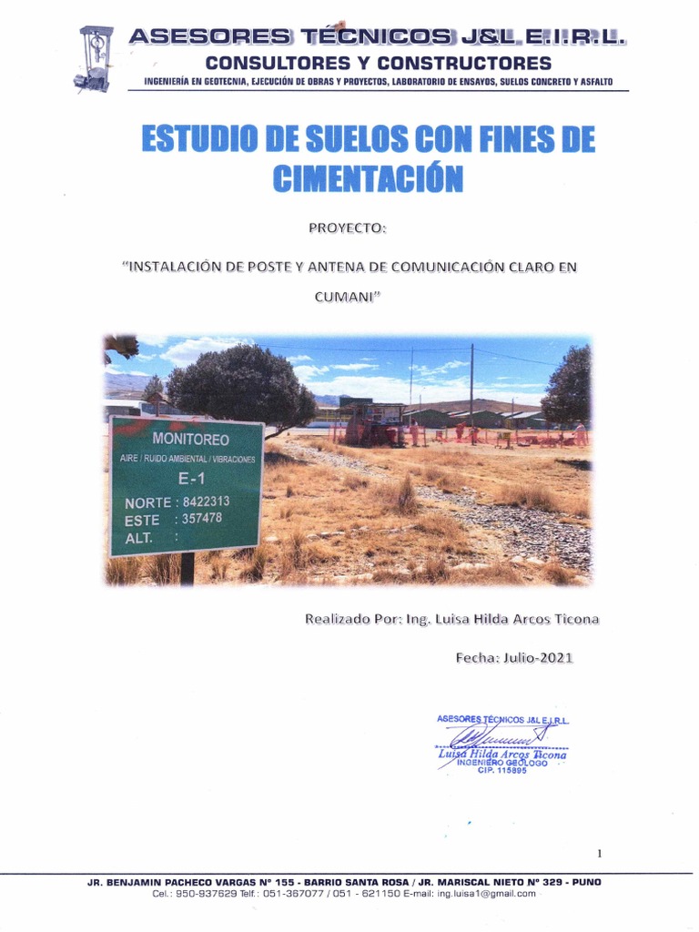 Ems-Antena y Poste | PDF