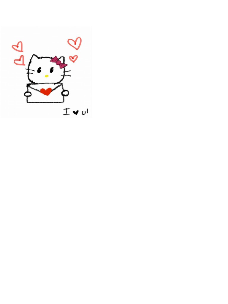 Hellokitty Fofinha para Imprimir | PDF