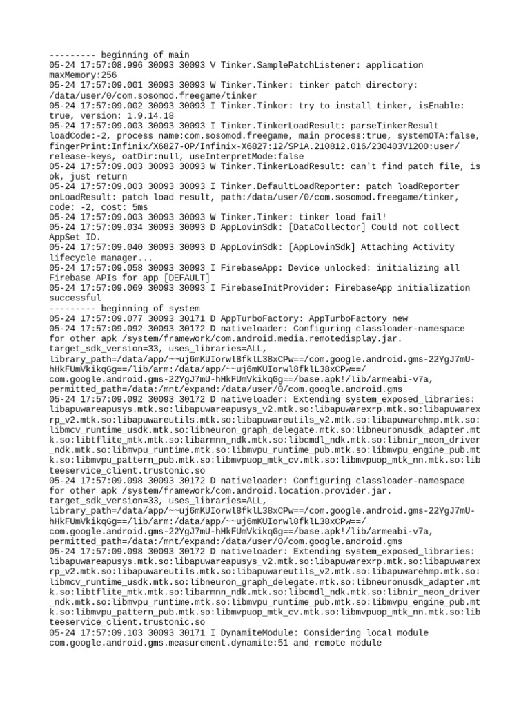 Eegame Logcat | PDF | Java (Programming Language) | Android (Operating System)