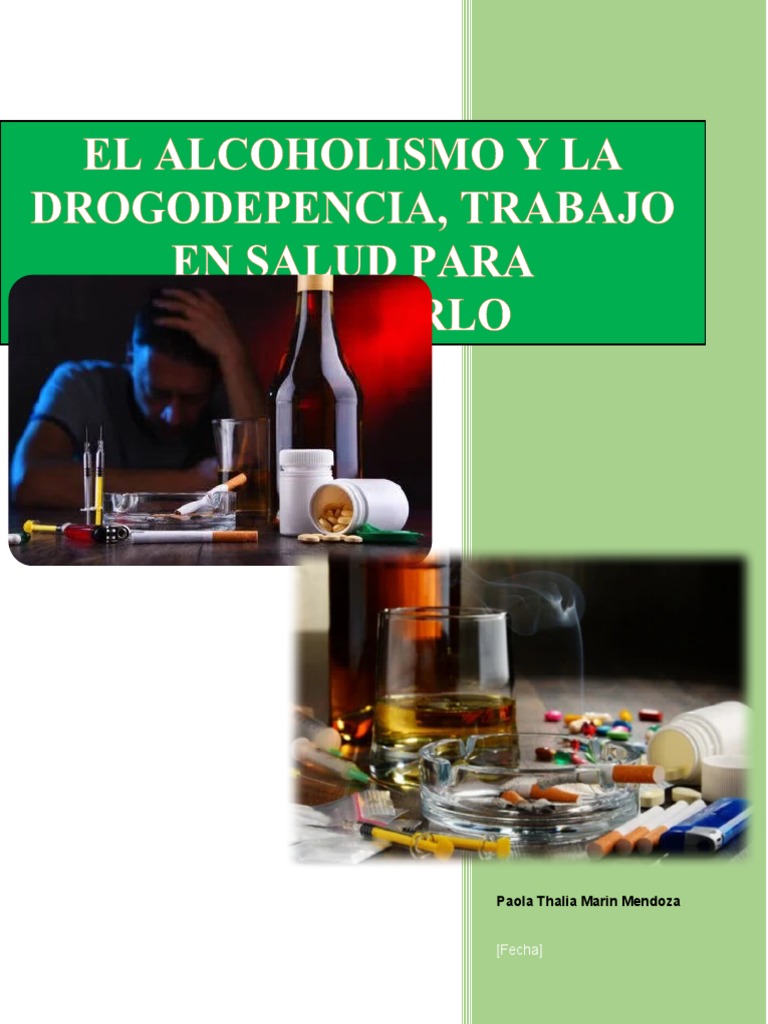 Alcolismo y Drogadependencia | PDF | La dependencia de sustancias | Alcoholismo