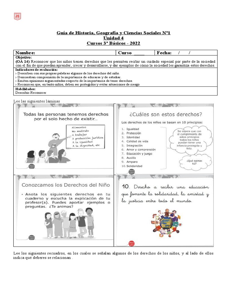 Guía de Historia Unidad 4 | PDF | Comportamiento | Tolerancia